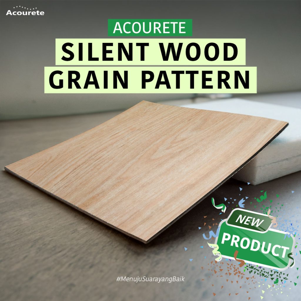 Acourete Silent Wall Pattern - Peredam Suara MLV Finishing Lapisan Kayu ...